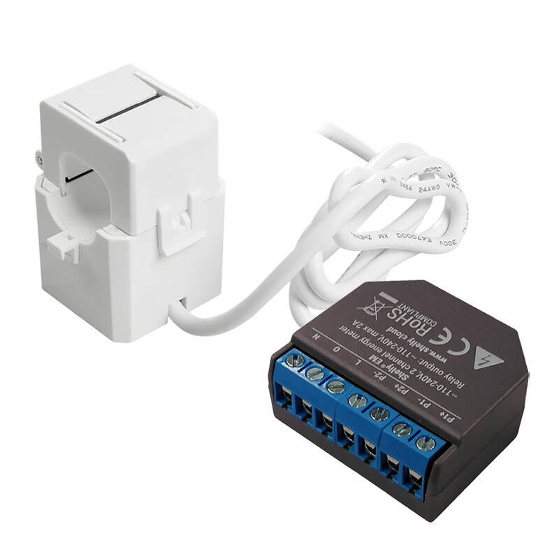 Shelly Set EM + 50A Transformer (energy measurment), Set Shelly EM + 5 ...
