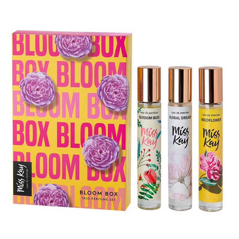 Perfumed water set Miss Kay Bloom Kit Consists of 3 scents, 25 ml x 3 ...